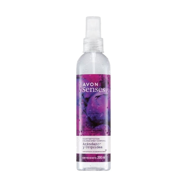 Avon Senses Arandano Y Orquidea Colonia Spray 200ml – Larissa Cosmetics