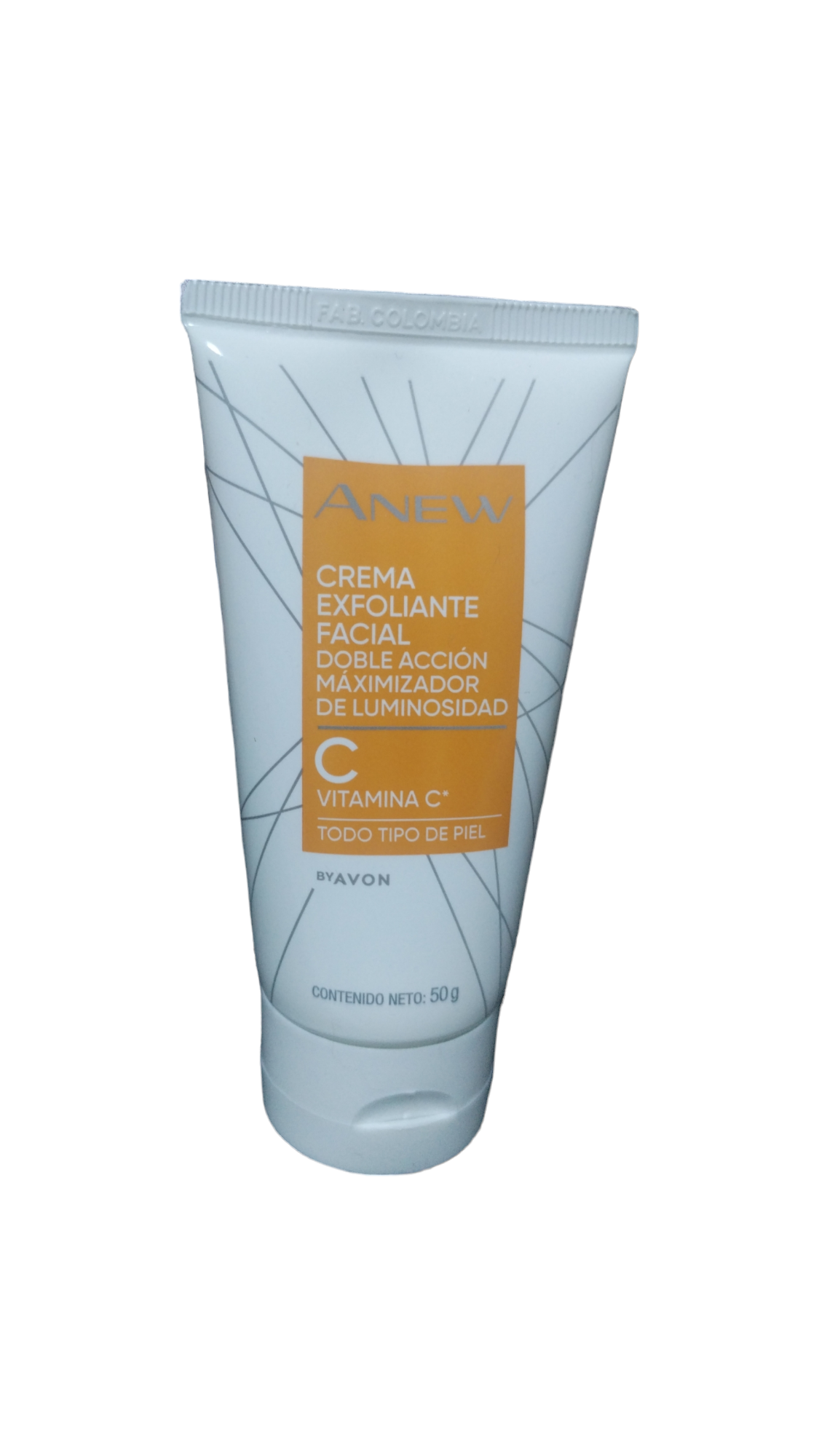 Avon Anew Crema Exfoliante Facial Doble Accion Vitamina C 50 G ...